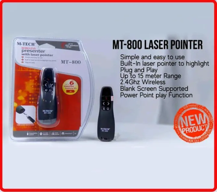 M-Tech Laser Pointer Alat Presentasi Wireless MT 800 | Lazada Indonesia