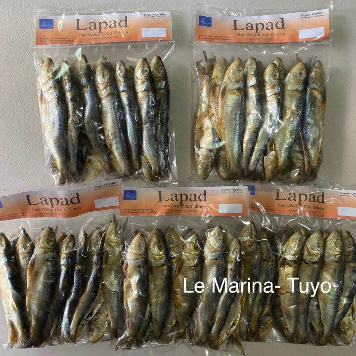 Tuyo/ "Lapad" / Salted Dried Fish from Bohol, PH (200g) | Lazada PH