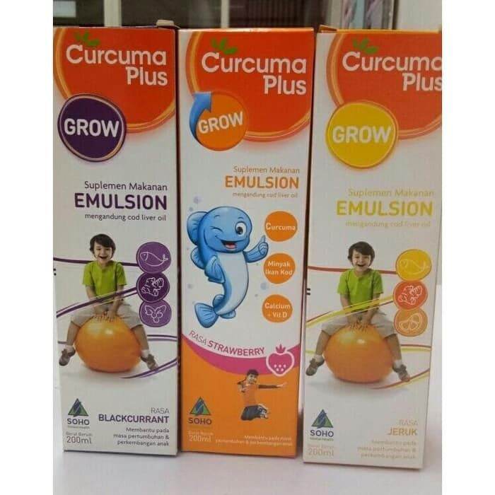 Curcuma Plus Grow Emulsion Syrup | Lazada Indonesia