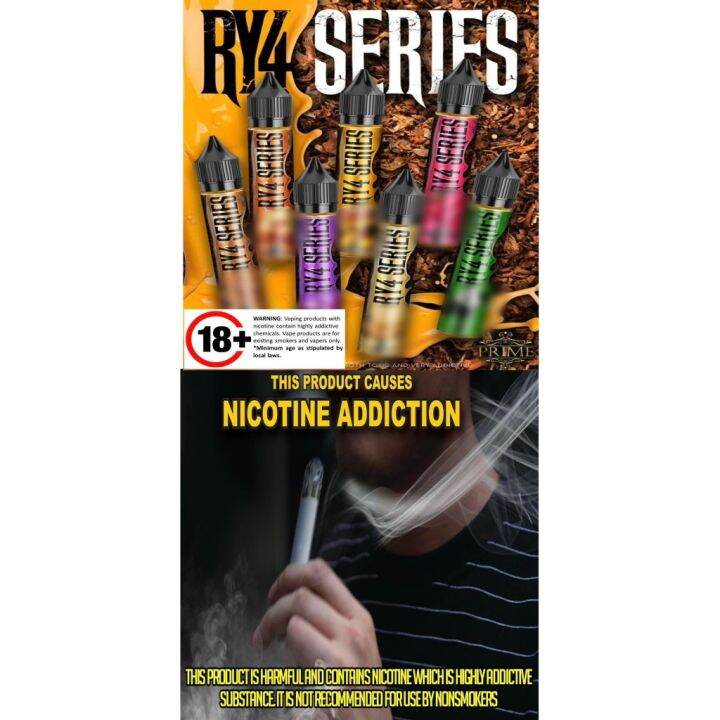 RY4 Series Salt Nic 30ml 12mg-24mg | Lazada PH