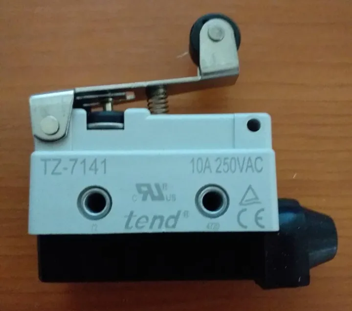 TZ - 7141 TEND LIMIT SWITCH 10A 250 VAC ก้านแขนสั้นติดหัวลูกล้อ 10A (ของแท้ ) | Lazada.co.th