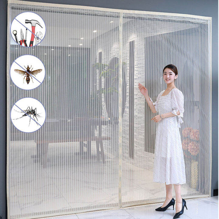 Strong Magnetic Door Curtain,Anti-mosquito And Insect-Proof Automatic ...