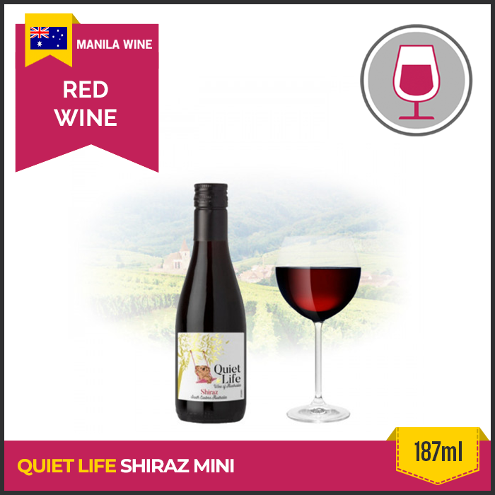 Quiet Life - Shiraz - 187ml Miniature | Australian Red Wine | Lazada PH