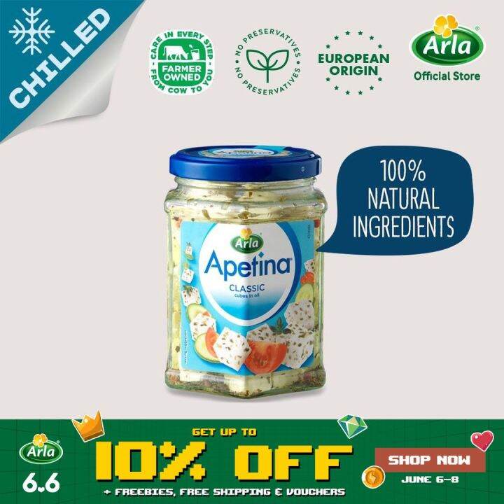 Arla Apetina Feta in Oil 275g | Lazada PH