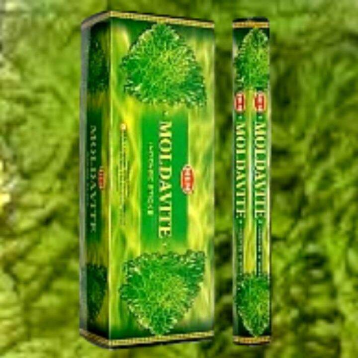 HEM MOLDAVITE INCENSE 20 Sticks Heals all Chakras and helps to ...