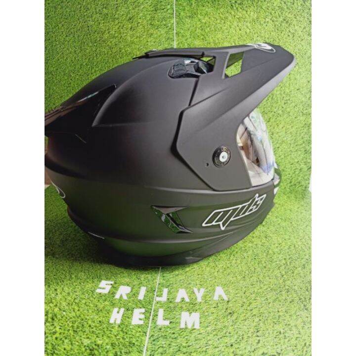 HELM MDS SUPER PRO BK MATT | Lazada Indonesia