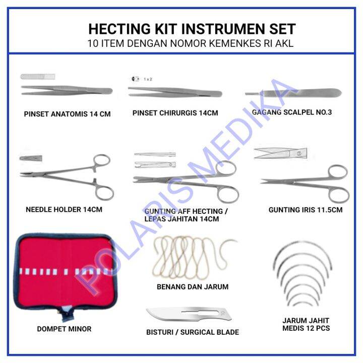 HECTING KIT INSTRUMEN SET / HECTING SET | Lazada Indonesia