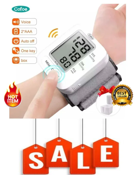 Wrist Watch Blood Pressure BP Monitor, Automatic Digital BP Apparatus ...