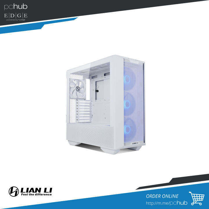 Lian li Lancool III RGB TG, white, ATX, 4x140mm | Lazada PH