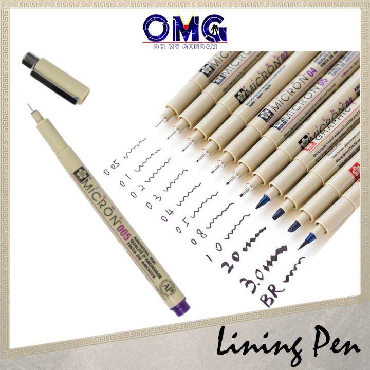 Sakura Pigma Micron Drawing Pen Art Pen OEM Sakura Pigma Graphic Pen ...