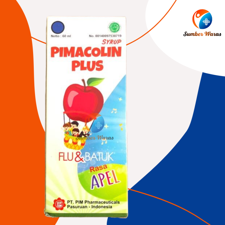PIMACOLIN PLUS RASA APEL SIRUP 60 ML | Lazada Indonesia