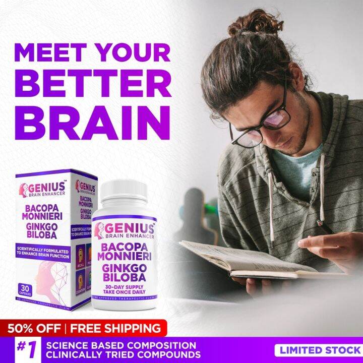 ♭Genius Brain Enhancer | Lazada PH
