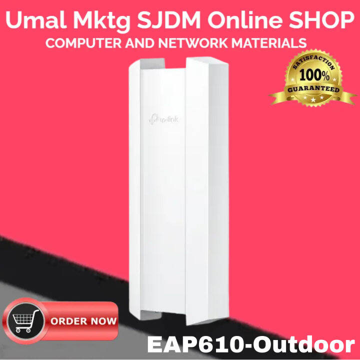 TP-LINK EAP610-Outdoor AX1800 Indoor/Outdoor WiFi 6 Access Point ...
