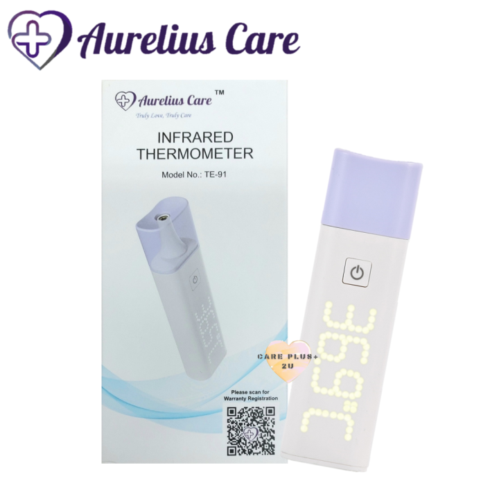 Aurelius Care Infrared (Forehead & Ear) Thermometer TE-91 | Lazada
