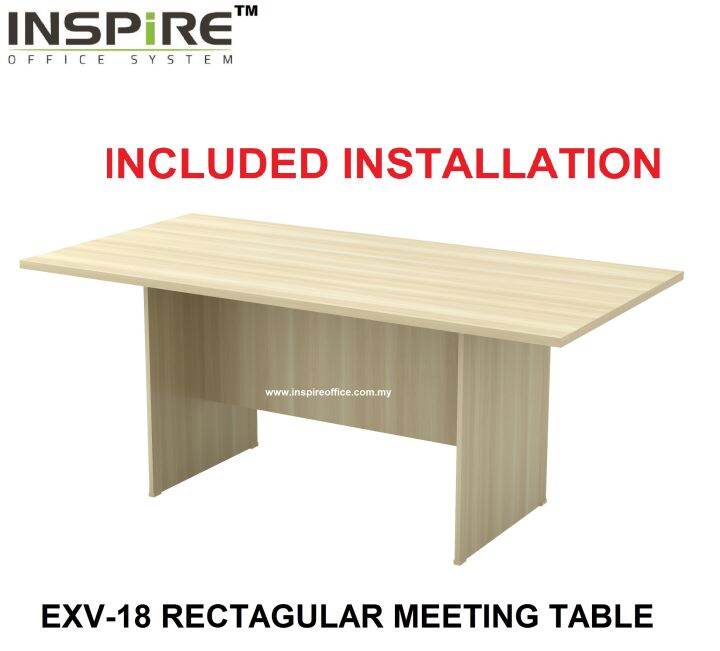 EXORA SERIES EXV-18 RECTANGULAR MEETING TABLE | Lazada