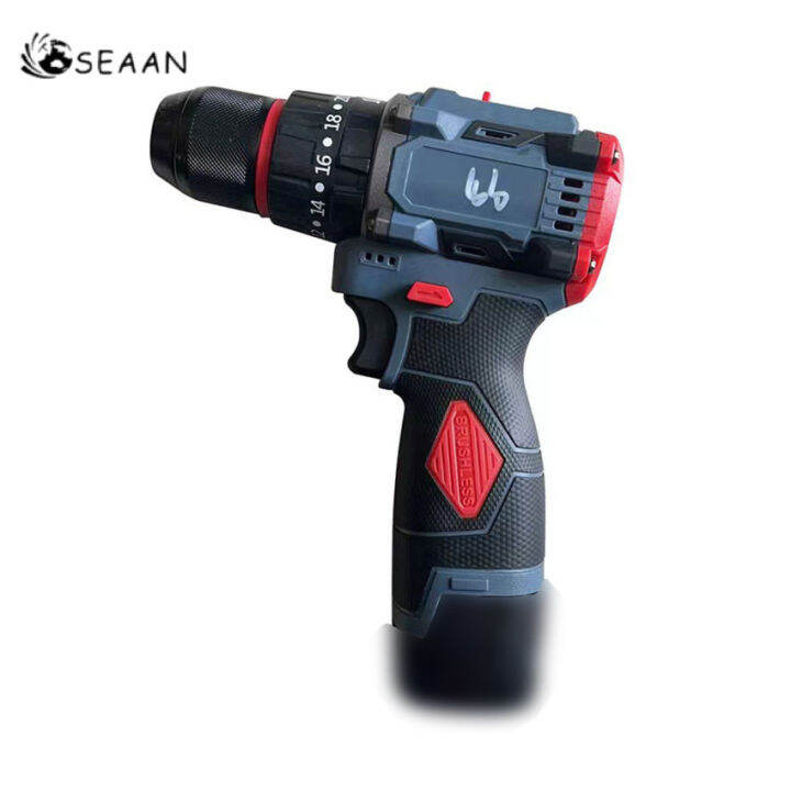 21v Electric Screwdriver Rechargeable 55nm Torque Brushless Motor
