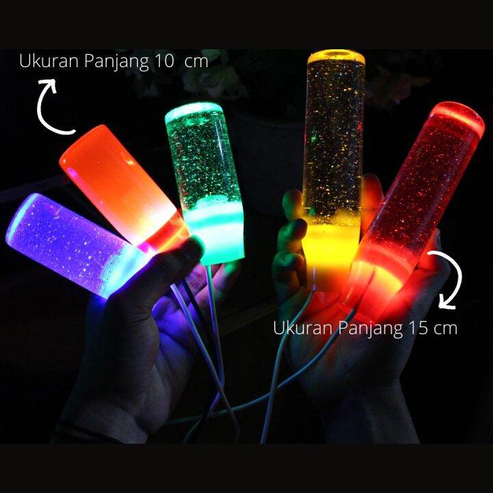Tuas Persneling Model Unik Transparan Menyala Lampu LED Dengan 4 Warna ...