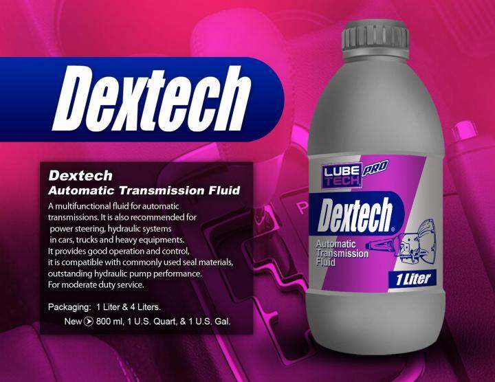 LUBETECH DEXTECH Automatic Transmission Fluid 1 Liter | Lazada PH