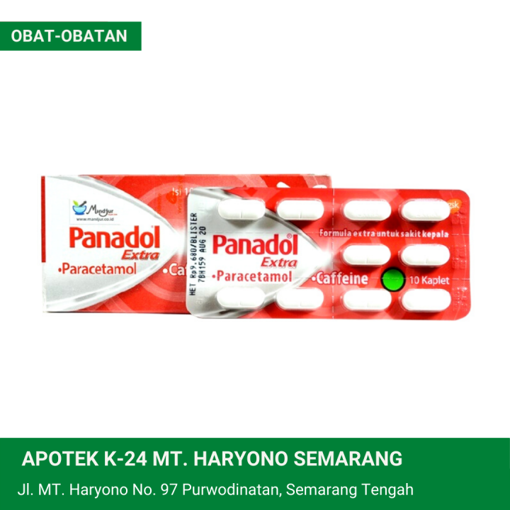 PANADOL MERAH (EXTRA) ISI 10 TABLET | Lazada Indonesia