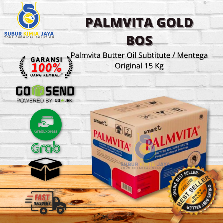 Palmvita Gold BOS 15 Kg / Palmvita Butter Oil Subtitute / Mentega ...