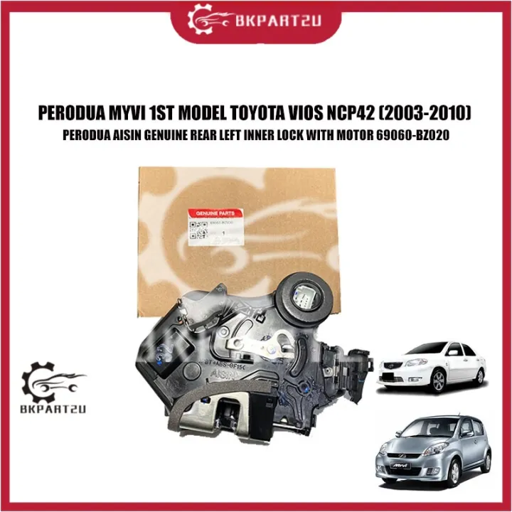 PERODUA MYVI 1ST MODEL TOYOTA VIOS NCP42 DOOR ACTUATOR LEFT REAR LEFT ...
