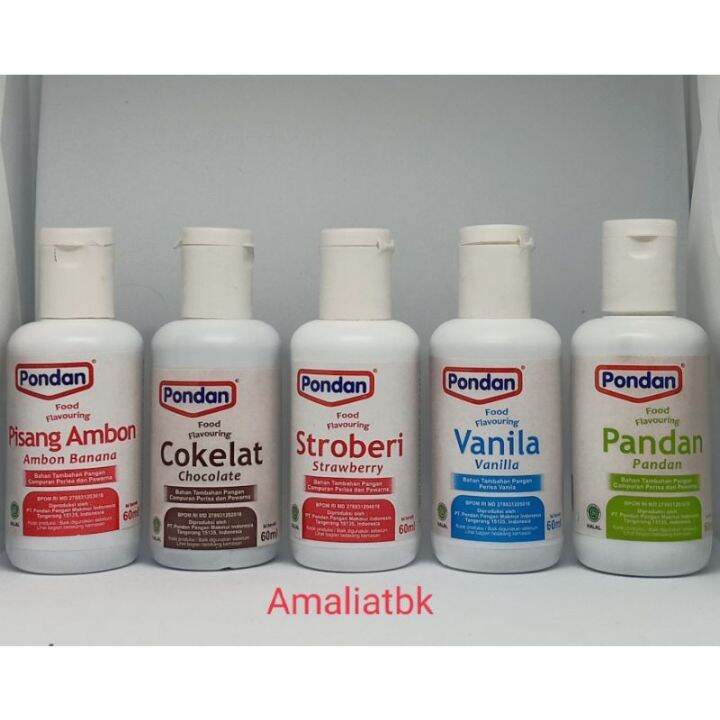 Perisa/Pasta Pondan Rasa Coklat/Pandan | Lazada Indonesia