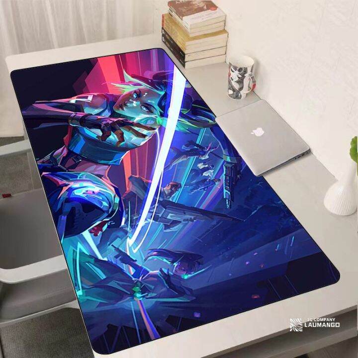 Large Valorant Game Mouse Pad Gaming Accessories Keyboard Desk Mat ...