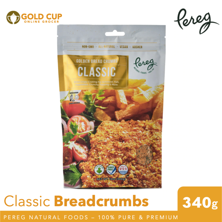 Pereg Panko Classic Bread Crumbs 255g (Vegan - Non GMO - Kosher - 100% ...