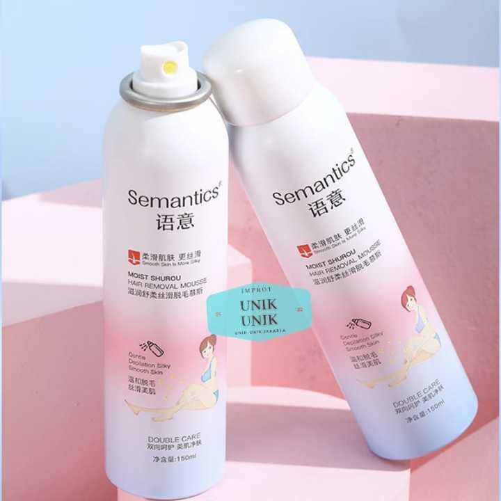 Spray Botol Penghilang Bulu Kaki Tangan Ketiak Hair Removal Foam Spray ...