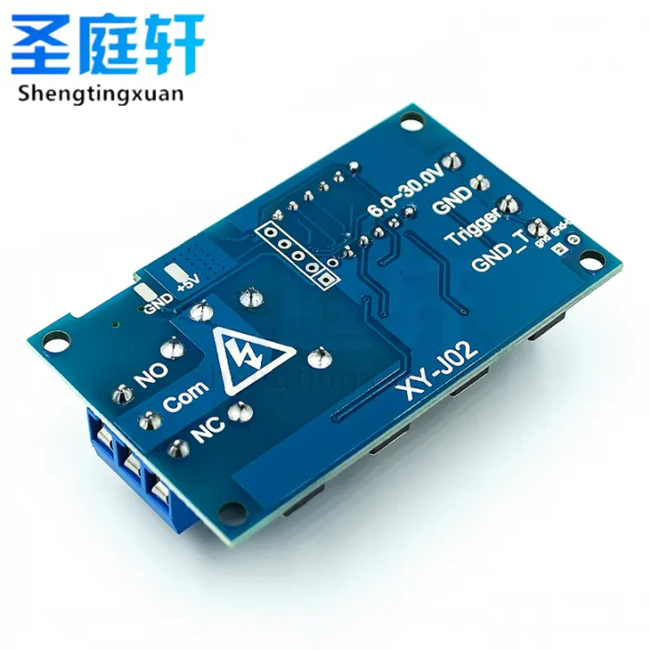 1 PCS DC 6-30V Support Micro USB 5V LED Display Automation Cycle Delay ...