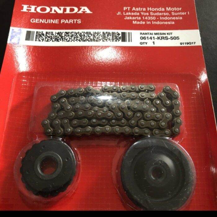 Rantai keteng set rol rante mesin set kit KRS supra fit new revo old ...