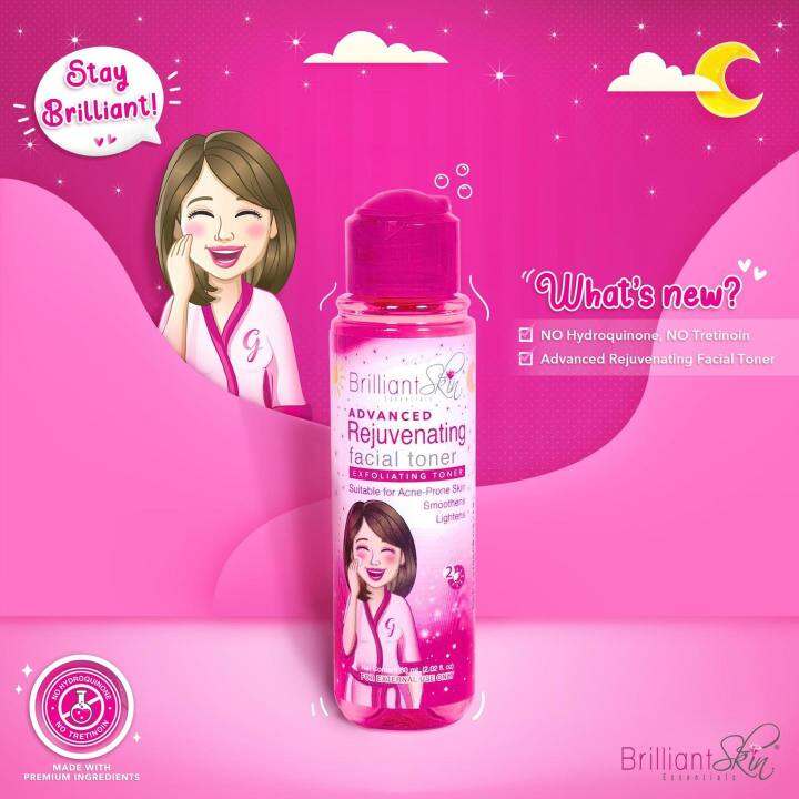 Brilliant Skin Essentials Rejuvenating Facial Toner 135ml Lazada Ph