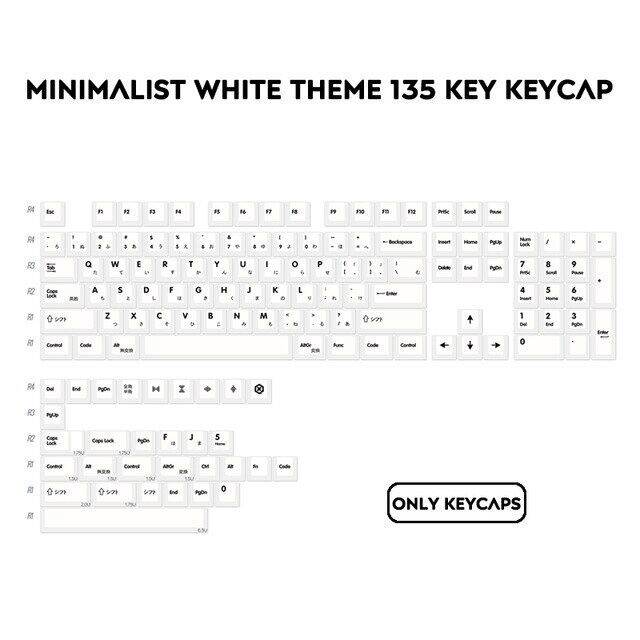 COD#Honey Milk Theme Keycaps Japanese Sublimation PBT Keyboard Keycap ...