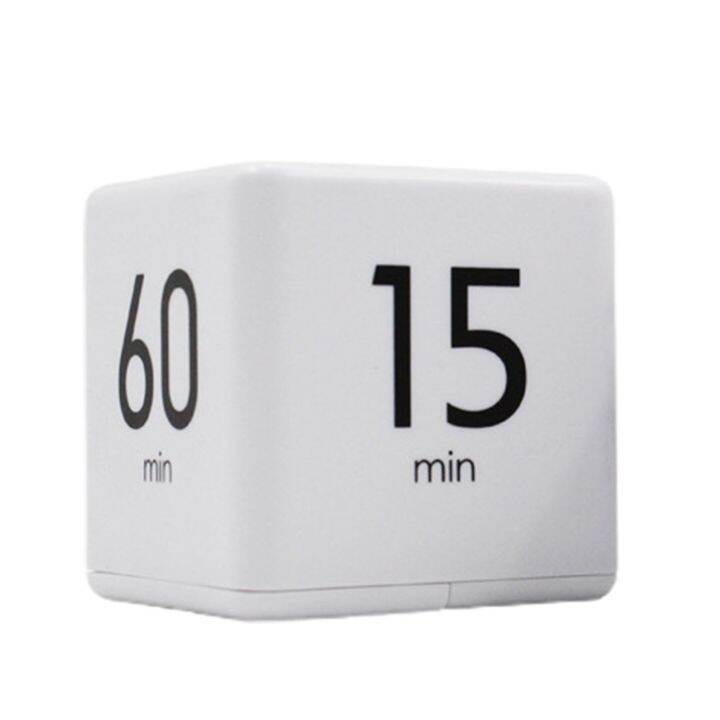 Super Deals Cube Timer Kitchen Timer Sports Timer Gravity Sensor Flip Timer White Lazada Ph