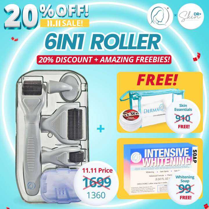 6in1 Dermaroller Set by Derma Roller Philippines | Lazada PH