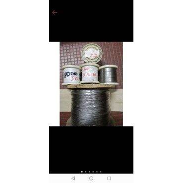 (1unit=305meter) Stainless Steel 304 7x7 Wire Rope 0.8mm CABLE tali ...