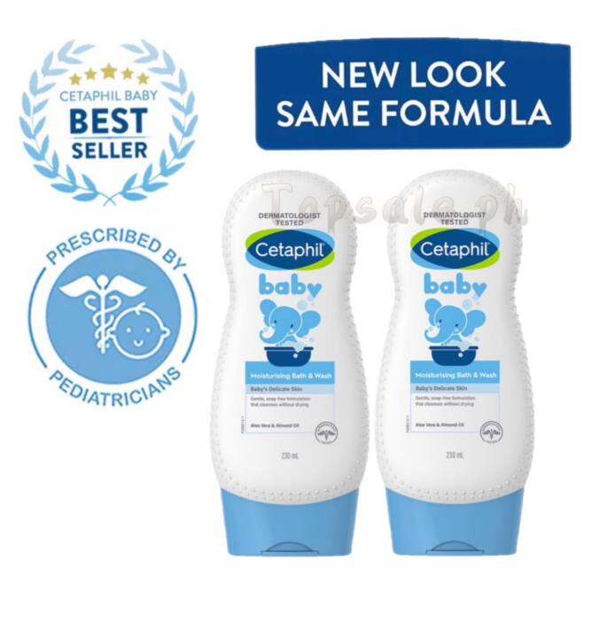 NEW ( Set of 2 ) Cetaphil Baby Gentle Wash And Shampoo 230ml (2pcs ...