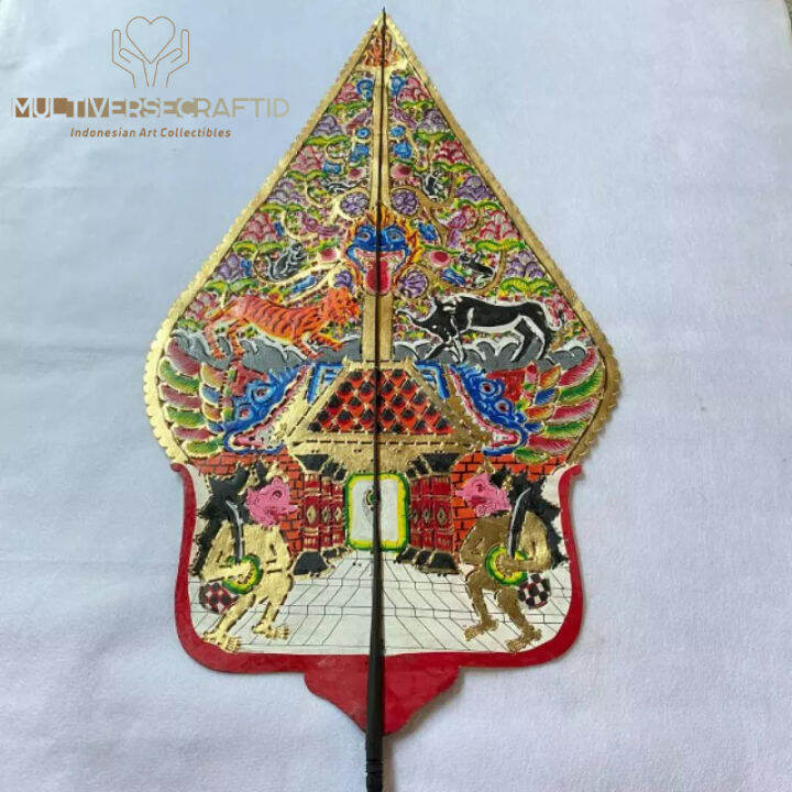 Wayang Gunungan Kayon Standar Dalang / Gunungan Wayang Ukuran 70cm ...