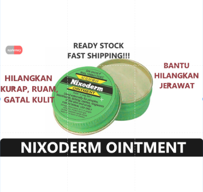 NIXODERM OINTMENT FOR PIMPLES, RASHES, BLACKHEAD [5.34G / 17.7G] | Lazada
