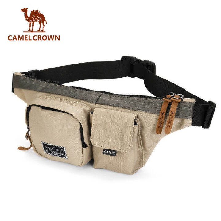 CAMELCROWN Khóa Túi Đeo Thắt Lưng Túi Đeo Hông Thời Trang Túi Đeo Thắt Lưng Đi Bộ Ngoài Trời Nhỏ ...