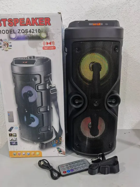 BTSPEAKER ZQS-4210/4209 Wireless and Bluetooth speaker SUPER BASS ...