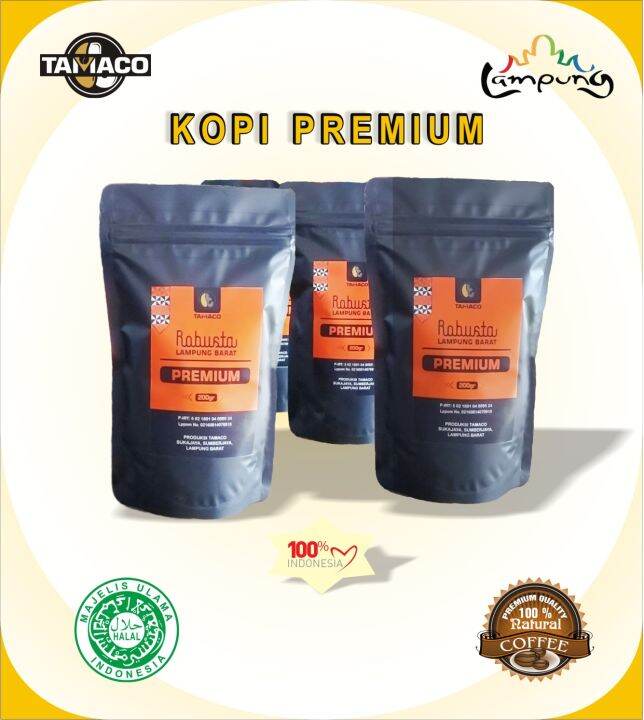 KOPI PREMIUM - TAMACO ( 200gr ) | Lazada Indonesia