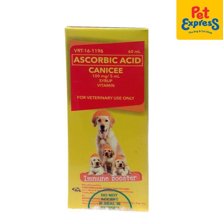 Immediate delivery Canicee Pet Vitamin C Immune Booster 60ml (2 bottles ...