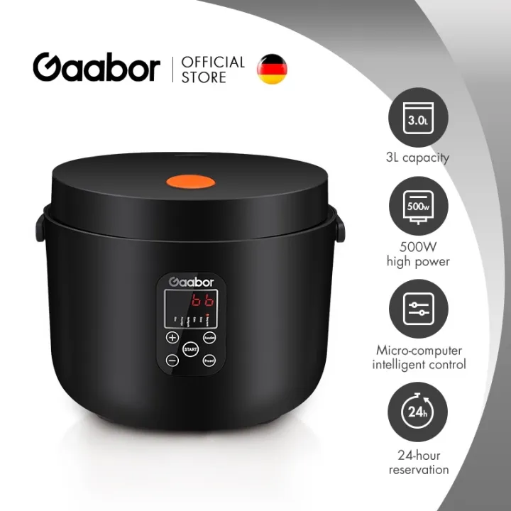 YC.hp Gaabor Electric Rice Cooker Multi-Functional Cooking Non-Stick ...