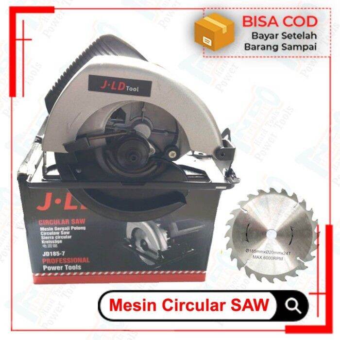 Mesin Potong Kayu 7 in Circular Saw JLD Mesin Sirkel Gergaji Kayu ...
