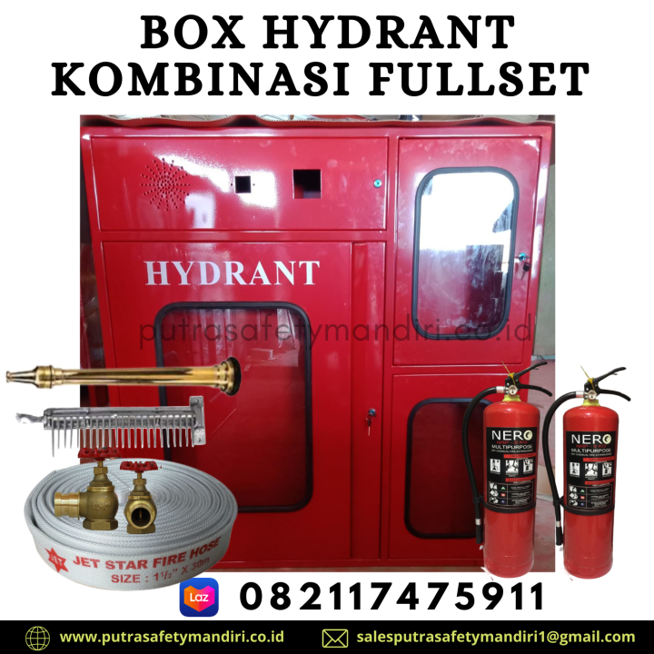 BOX HYDRANT TYPE B KOMBINASI KOTAK APAR FULLSET KELENGKAPAN PEMADAM ...