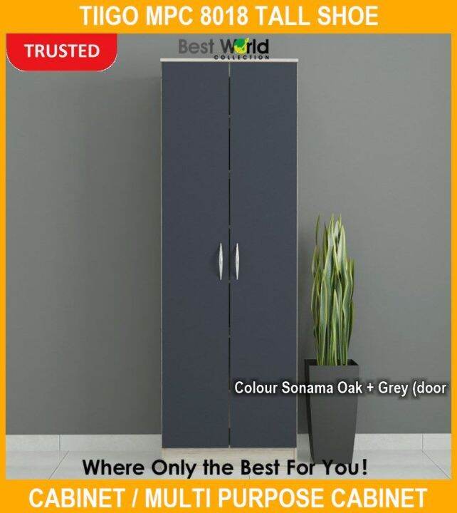 Best Tiigo Mpc 8018 Tall Shoe Cabinet / Multi Purpose Cabinet ( Colour ...