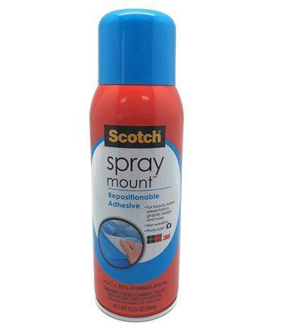 3M Scotch Spray Mount Repositionable Adhesive | Lazada Singapore