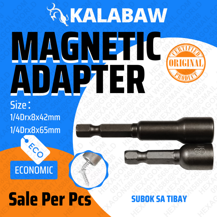 Magnetic Adapter Socket Wrench Tek Screw Adaptor Hexagonal Socket ...