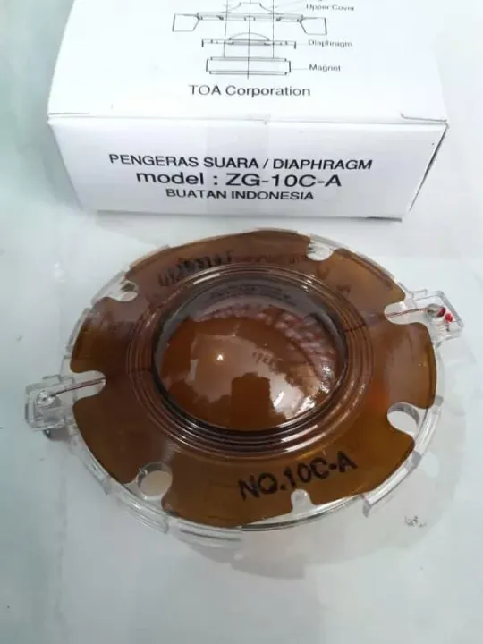 TOa Z/G No. 10 C-A Diaphragm 15 W 10c-a 15W No. 10ca | Lazada Indonesia